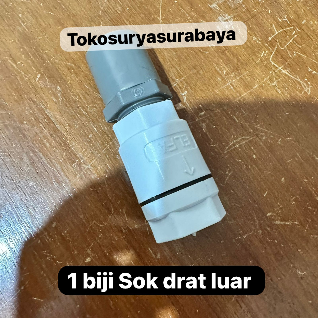 Jual ANTI BACK FLOW TUSEN KLEP 1/2" 3/4" 1" FOOT VALVE 1/2" 3/4" 1" - 1 ...
