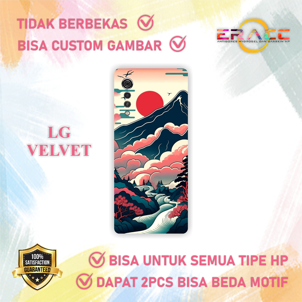 Jual STICKER HP LG VELVET 2PCS BISA CUSTOM | Shopee Indonesia