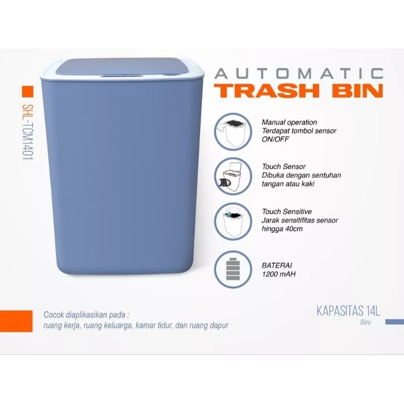 Jual Tempat Sampah Otomatis Tempat Sampah Sensor | Shopee Indonesia