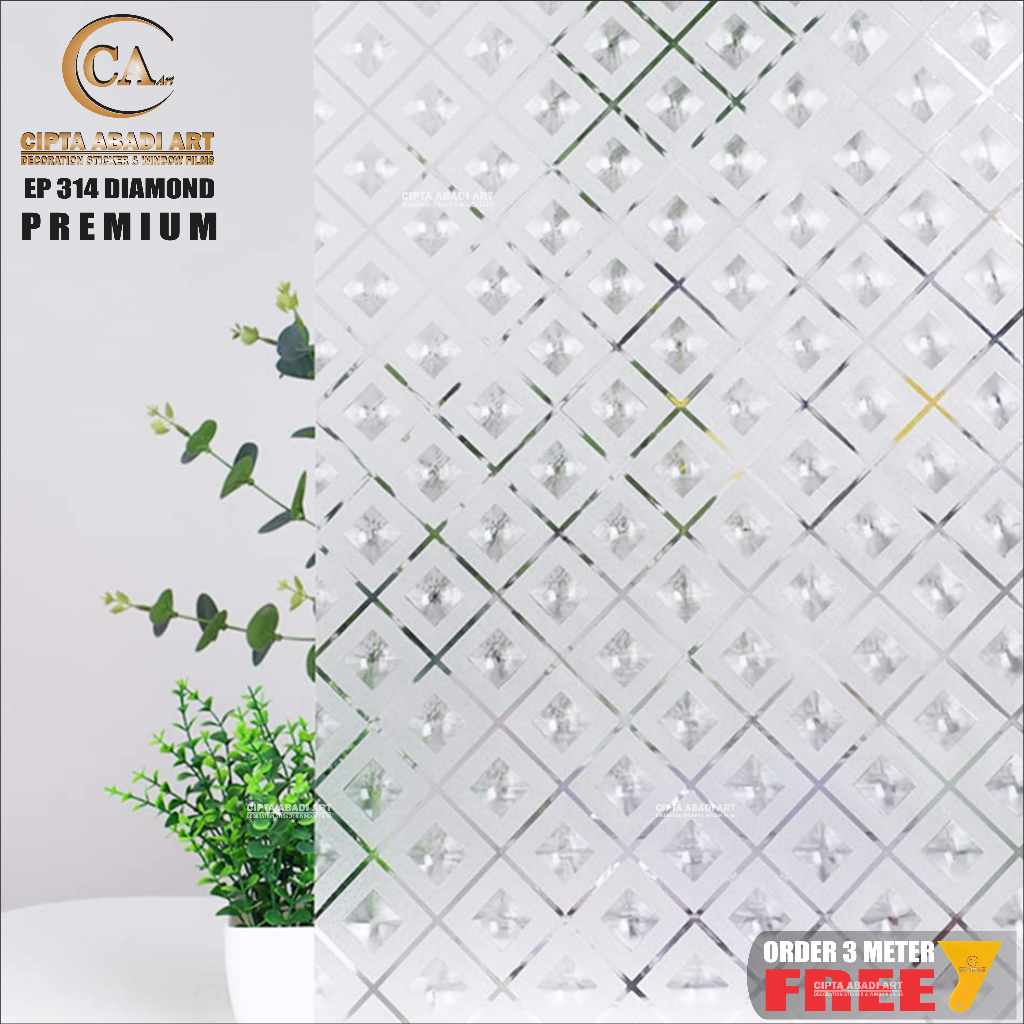 Jual Stiker Kaca Jendela Rumah Premium 3D Lebar 122 cm | Shopee Indonesia