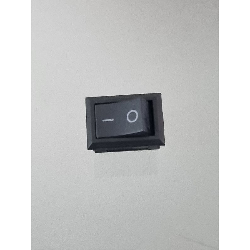Jual saklar switch mini 2 pin on/off hitam | Shopee Indonesia