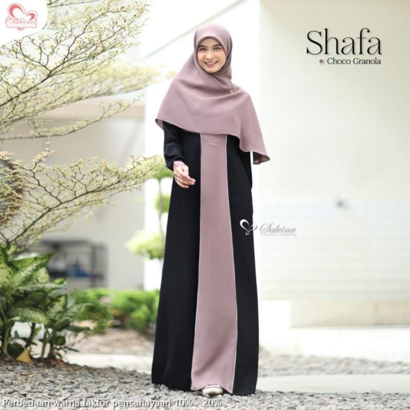 Jual Shafa Dress (Choco Granola) | Shopee Indonesia