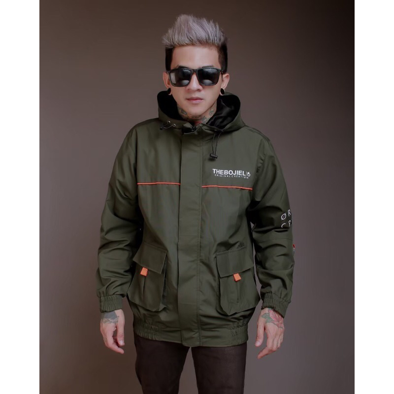 Jual Jaket parasut parka Original the bojiel | Shopee Indonesia