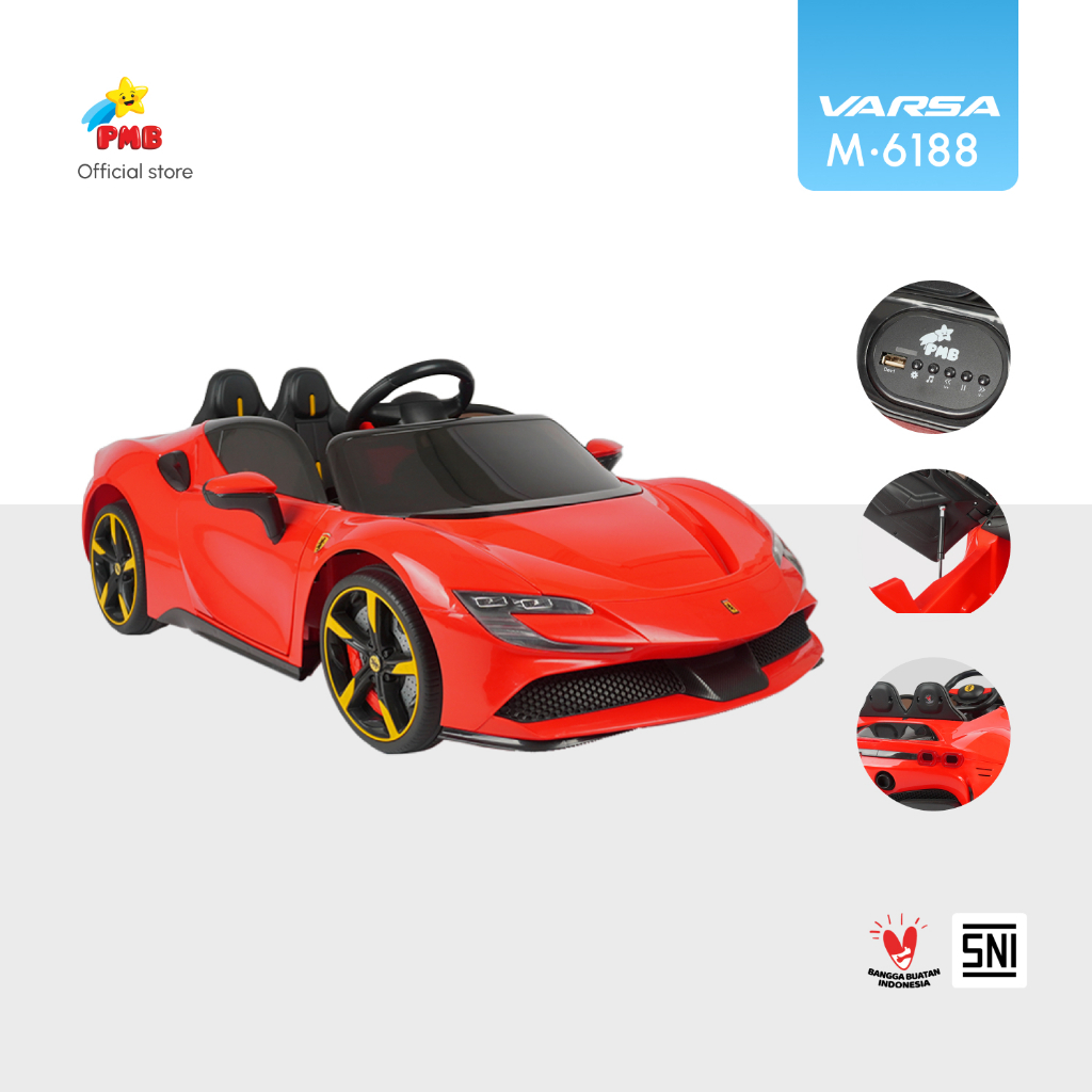 Jual Mainan Anak Mobil Aki VARSA M6188 - PMB Toys | Shopee Indonesia