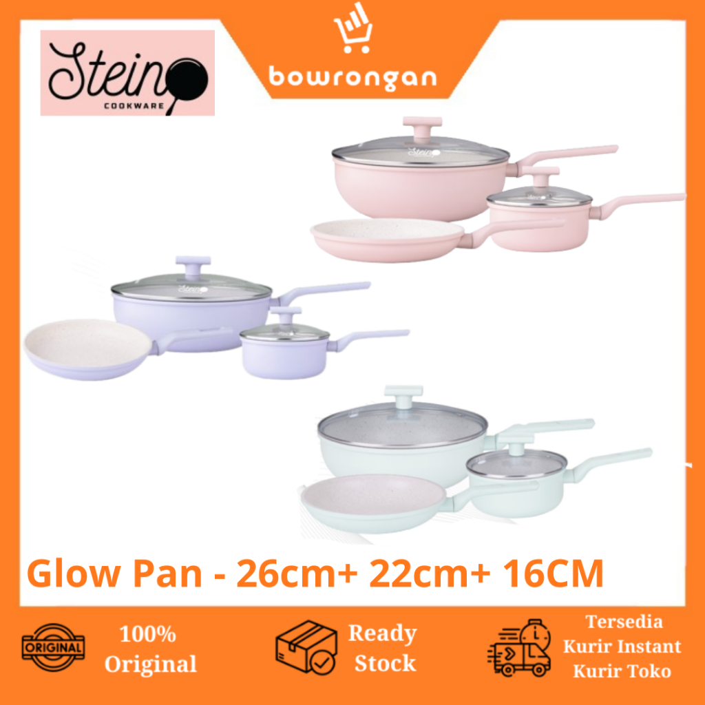 Jual Steincookware Glow Pan Series - Set Panci Premium untuk Memasak ...