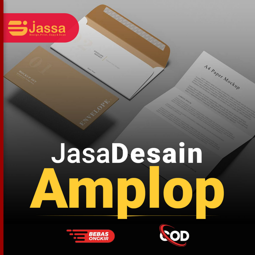 Jual Jasa Desain Amplop | Design Envelope Map Stationery | Kantor ...