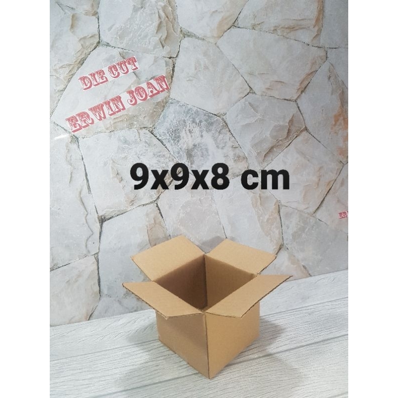 Jual Kardus / Box / 9x9x8 cm / Karton Polos Baru ST | Shopee Indonesia