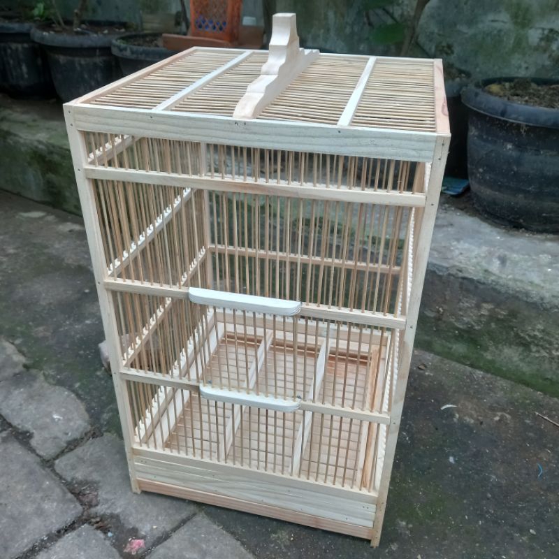 Jual sangkar burung nomor 3 mentahan Belum di Rakit, kandang burung ...