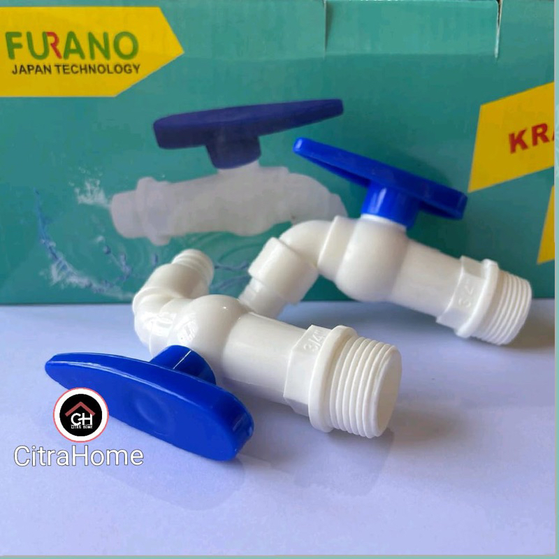 Jual Kran Taman PVC 3/4 inch Furano | Shopee Indonesia