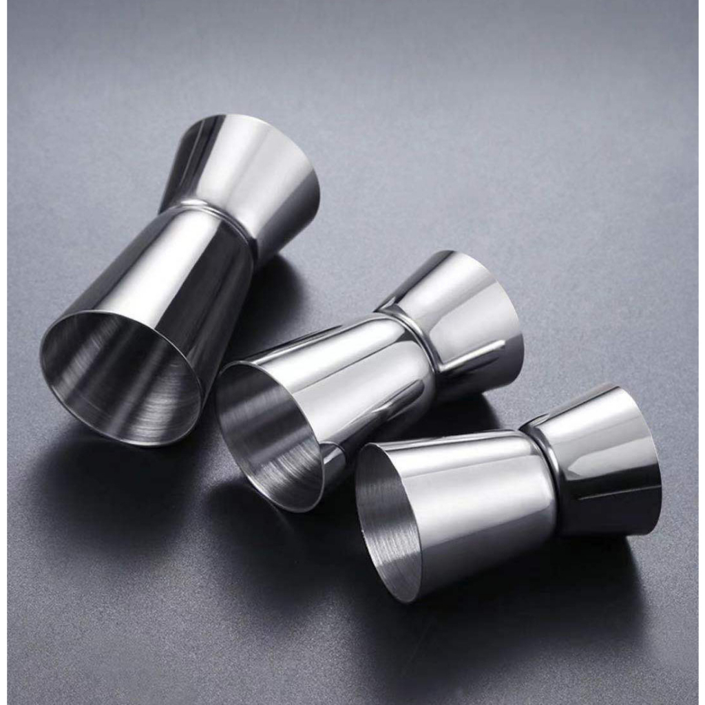 Jual Gelas Takar Minuman Ukur Cangkir 15 ml dan 30 ml Stainles Steel ...