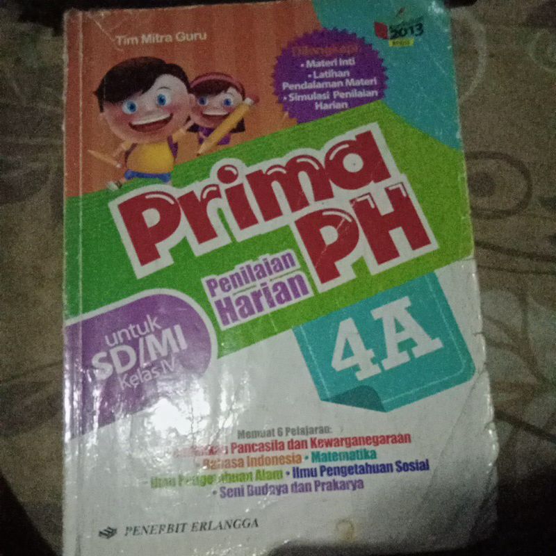 Jual BUKU PRIMA PH kelas 4 dan kelas 5 SD (BEKAS) | Shopee Indonesia
