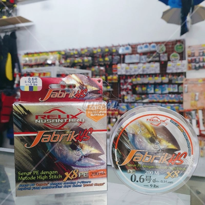 Jual Senar / Benang PE Relix Nusantara Jabrik HS | Shopee Indonesia