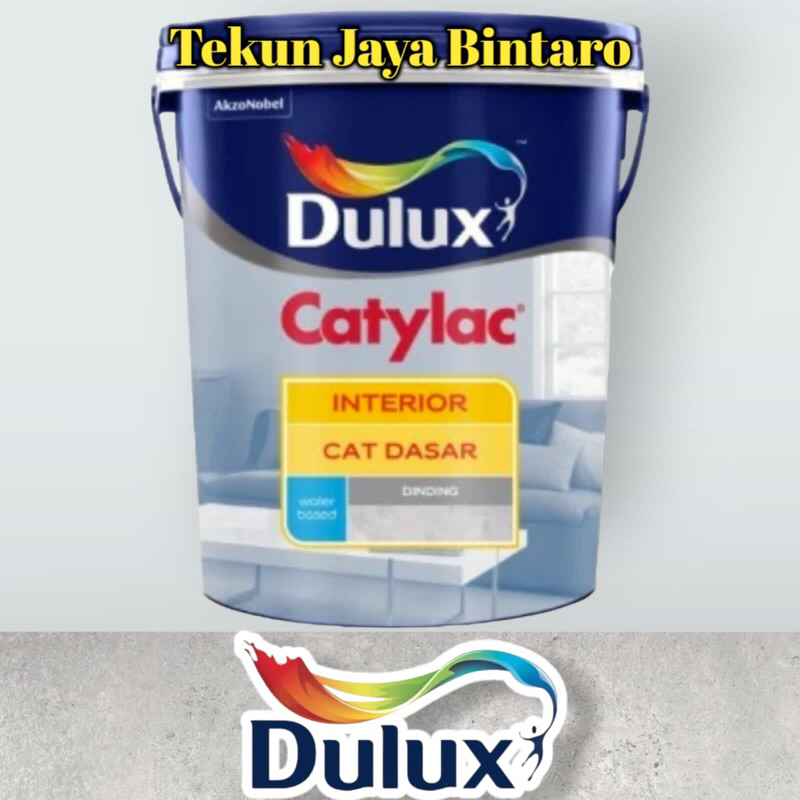 Jual CAT DASAR TEMBOK ANTI ALKALI DULUX CATYLAC INTERIOR 4 KG / SEALER ...