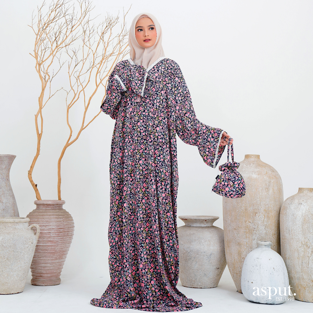 Jual ASPUT - Jassy Mukena Abaya Turki Motif | Shopee Indonesia