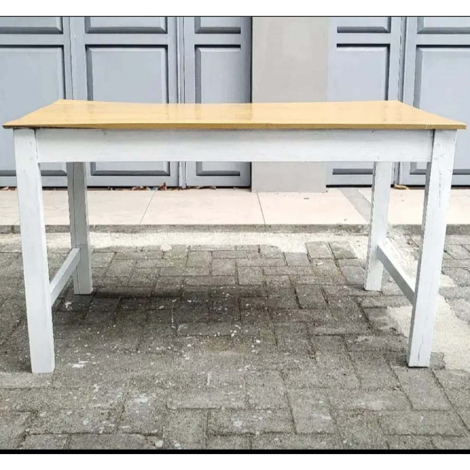 Jual MEJA second /meja makan resto /meja serbaguna uk pxlxt 120x60x75 cm. | Shopee Indonesia