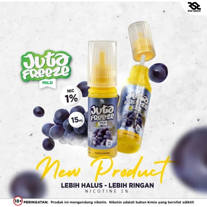 Jual Juta Freeze Purple Grape 15ML 10MG Saltnic | Shopee Indonesia