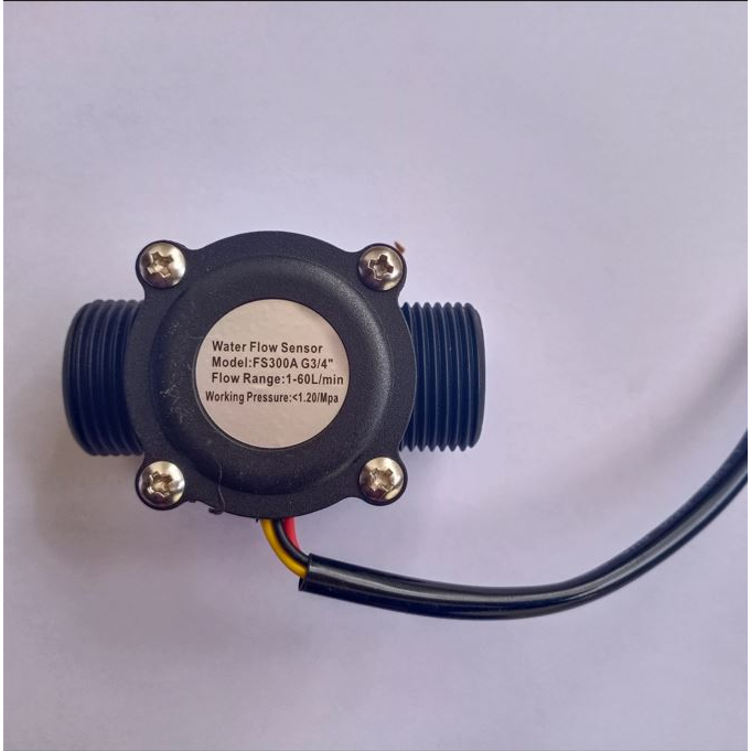Jual Water Flow Sensor 3/4 inchi | Shopee Indonesia