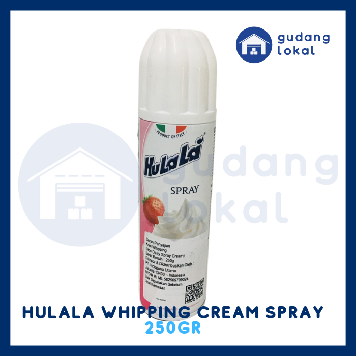 Jual Hulala Whipping Cream Spray Semprot 250Gr | Shopee Indonesia
