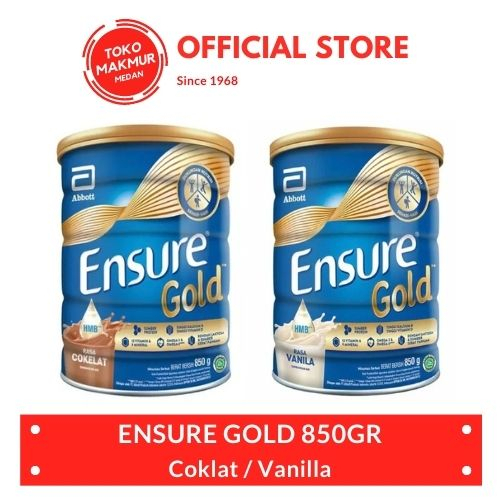 Jual ENSURE GOLD 850 GR - KEMASAN BARU | Shopee Indonesia