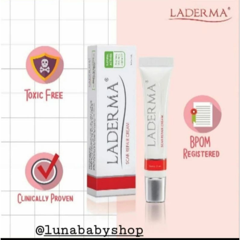 Jual Laderma Cream 8ml | Shopee Indonesia