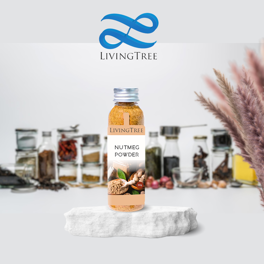 Jual Pala Bubuk 50gr Nutmeg Powder Original Biji Pala LivingTree ...