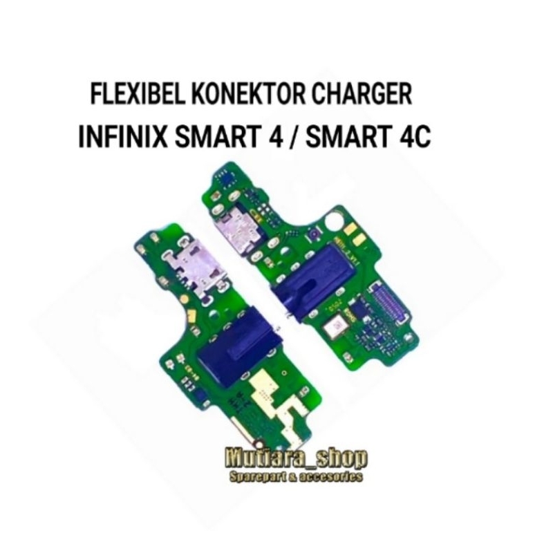 Jual FLEXIBLE KONEKTOR CHARGER INFINIX SMART 4 / PAPAN CAS PLUS MIC INFINIX SMART 4C | Shopee ...