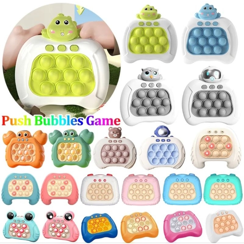 Jual [capt] Mainan Aktivitas Game Anak Pop It Electronic Pop It ...