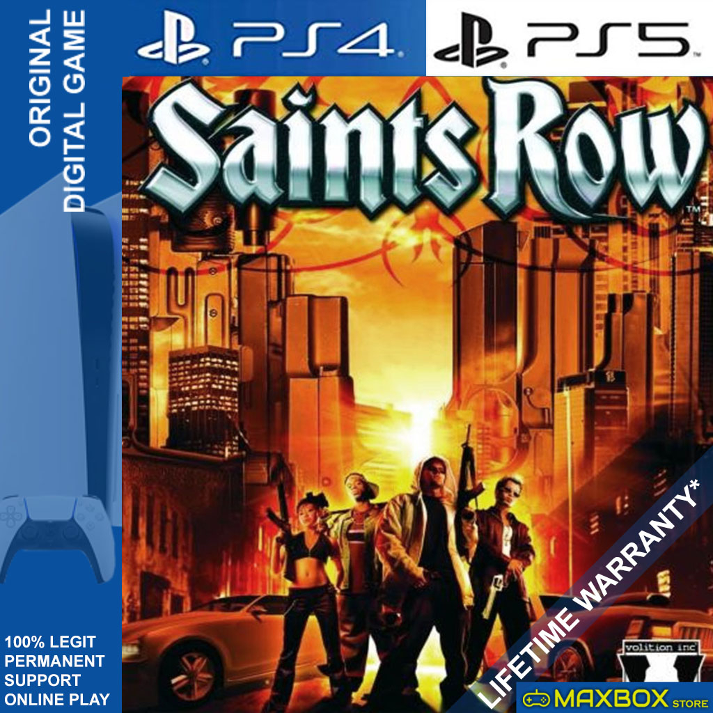 Jual Saints Row PS4 PS5 Original Digital Game | Shopee Indonesia