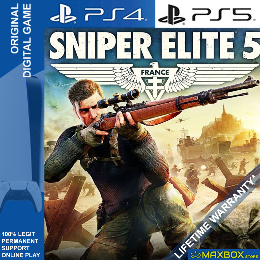 Jual Sniper Elite 5 PS4 PS5 Original Digital Game | Shopee Indonesia
