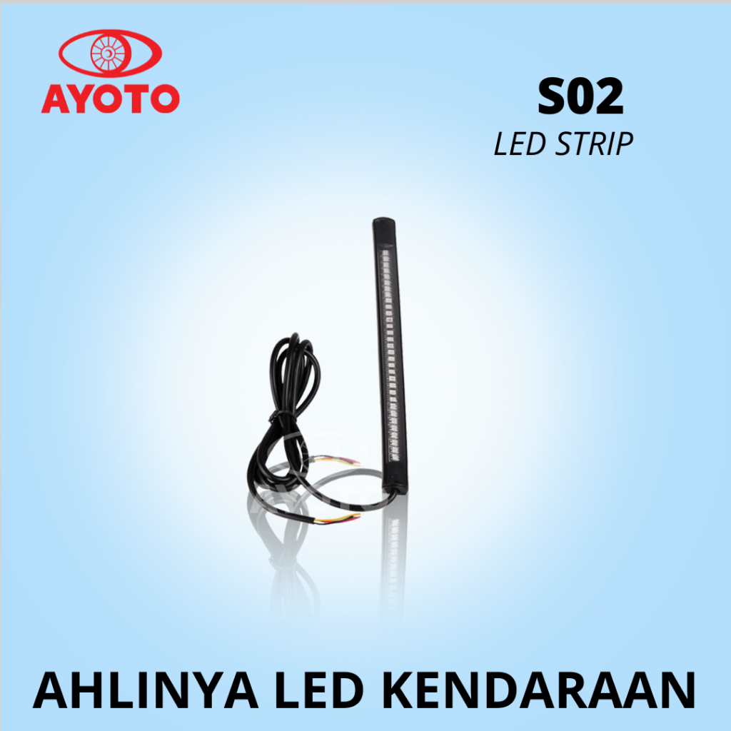 Jual Lampu LED Strip 12 volt motor indikator Lampu Rem dan Sein Sen ...