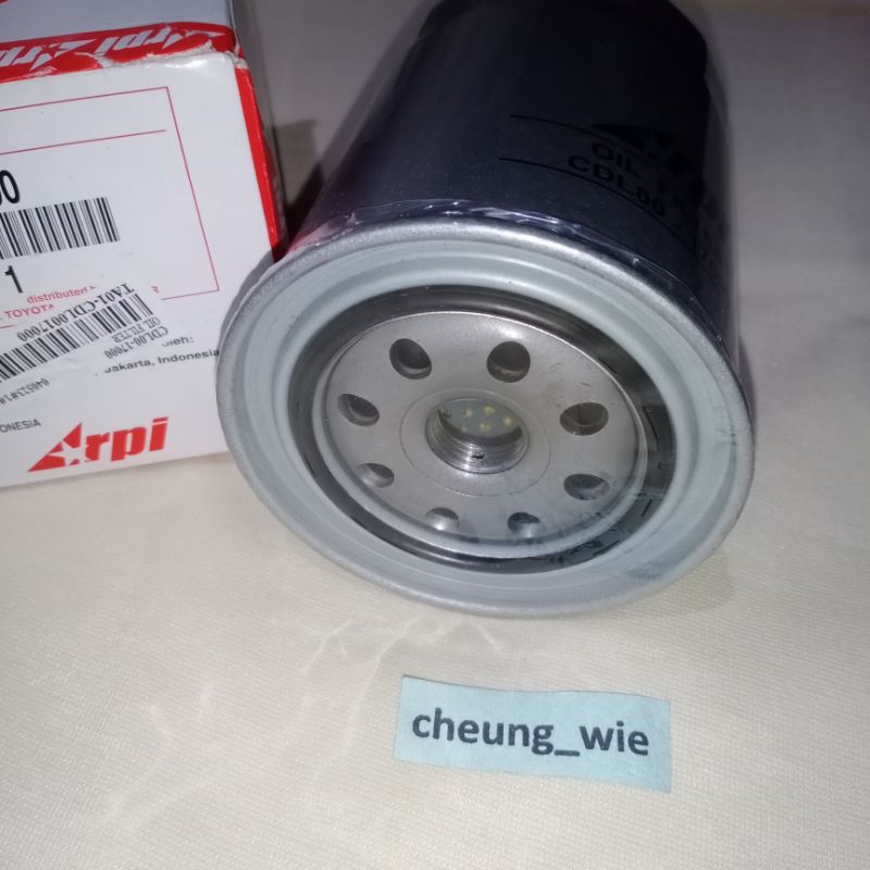 Jual CDL00-17000 Filter Oli Toyota Kijang Kapsul Diesel ARPI by Toyota ...
