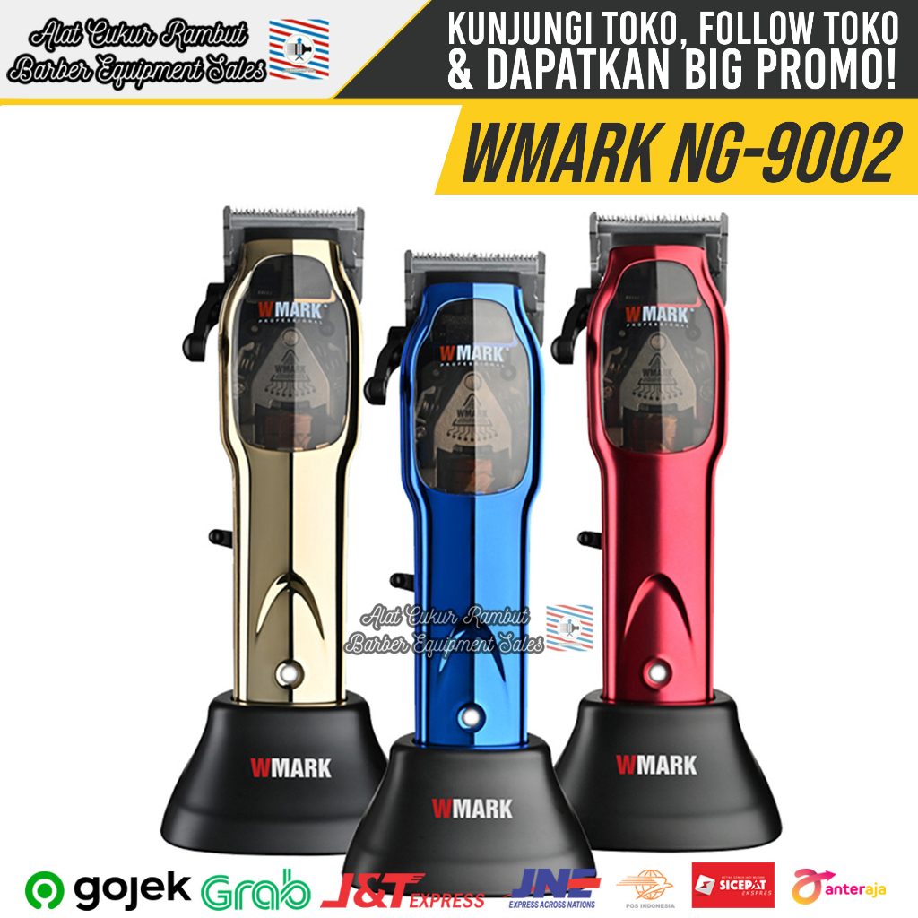 Jual WMARK NG 9002 Alat Cukur Mesin Cukur Rambut Hair Clipper WMARK Original | Shopee Indonesia