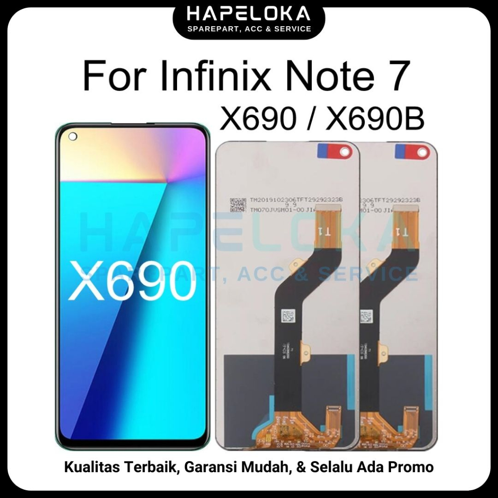 Jual LCD TOUCHSCREEN INFINIX NOTE 7 / X690 / X690B - ORI COMPLETE ...