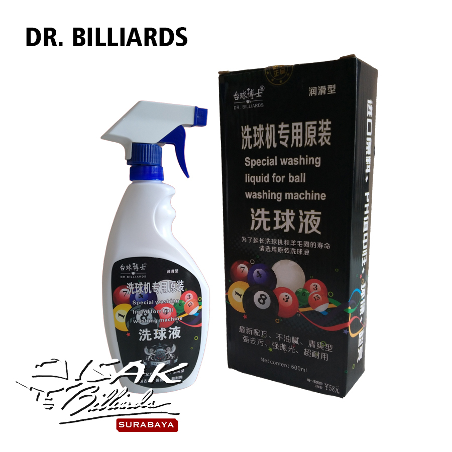 Jual DR.Billiards Ball Liquid Cleaner || Pembersih Bola Billiard ...