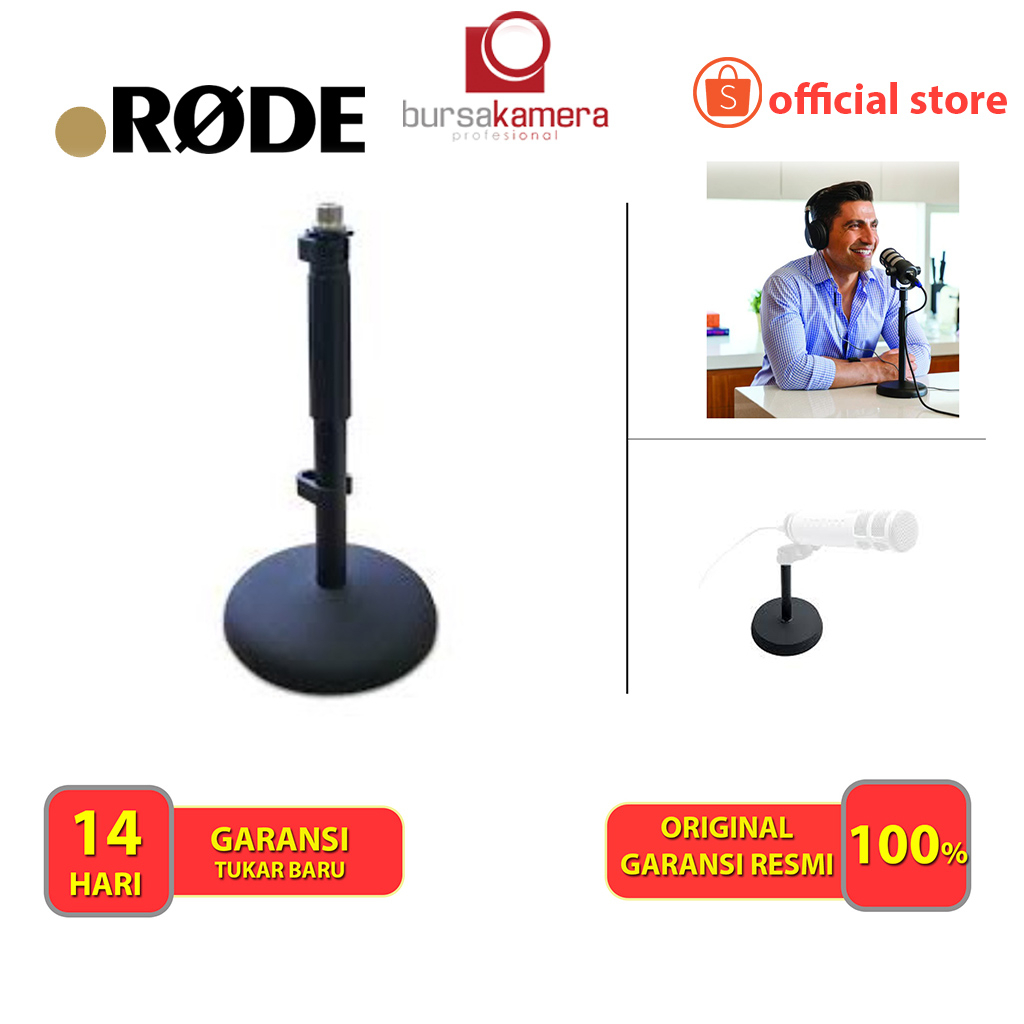 Jual Rode DS1 Microphone Desk Stand | Shopee Indonesia