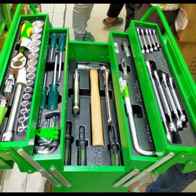 Jual Tekiro Tool Box Set 72 PCS / Mekanik Tools 72 PCS /Tools Alat Perkakas | Shopee Indonesia