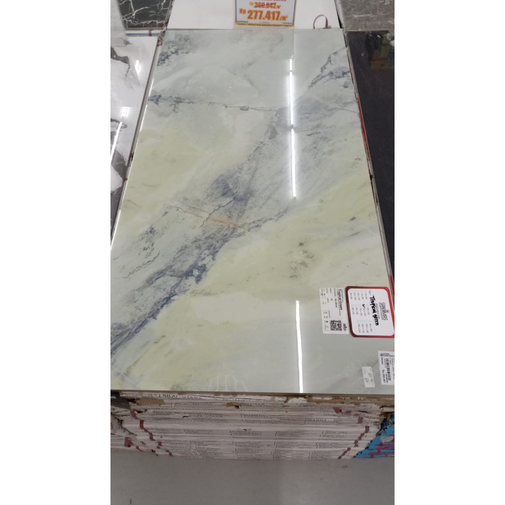 Jual Sandimas Granite Lantai / Granite Dinding Tropical Green 60X120 ...