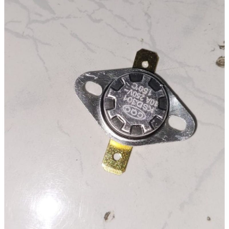 Jual TERMOSTAT / THERMOSTAT KSD301 250V 10A 150C DERAJAT / 150°C Mesin Pengering konversi ...