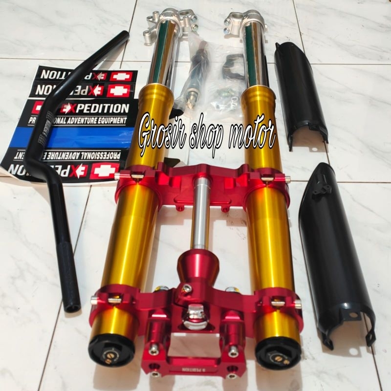 Jual SHOCK USD EXPEDITION REAL JUMP KLX 150 CRF 150 WR 155 DTRACKER / SHOCK UP SIDE DOWN ...