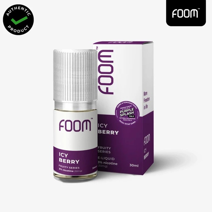 Jual LIQUID FOOM ICY BERRY V2 30MG 30ML | Shopee Indonesia