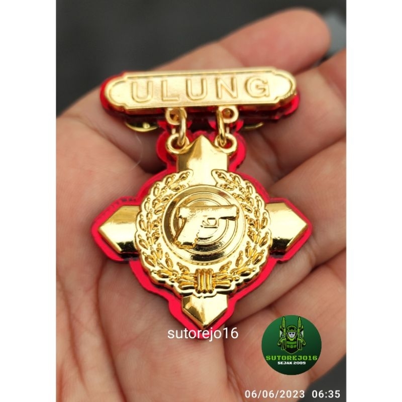 Jual brivet brevet brefet wings pin pdh pdu tni al latar mika akrilik ...