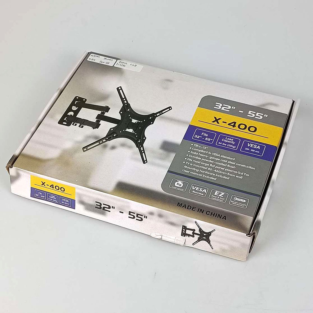 Jual [32-55"] - Telescopic TV Bracket Tilt Mount 200 x 200 Pitch 32-55 ...