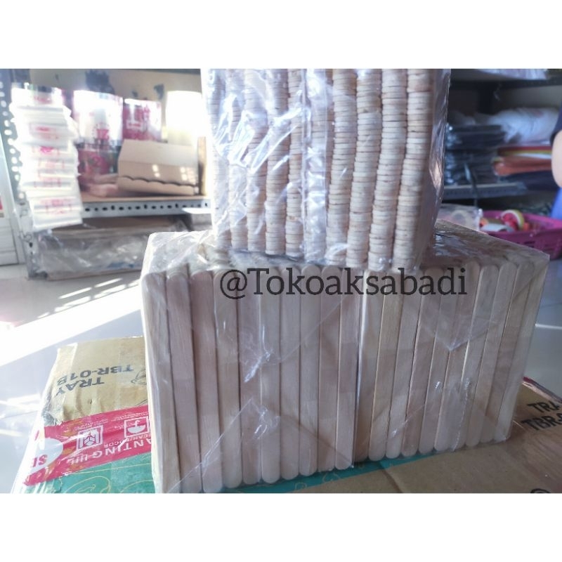 Jual STIK ES KRIM BERAT BAHAN PINUS TERMURAH l STIK KERAJINAN PREMIUM ...