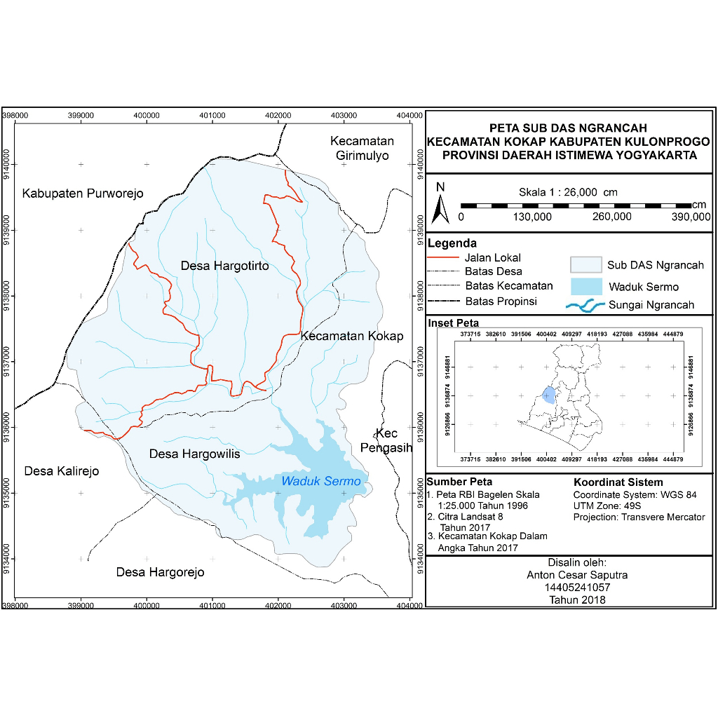 Jual PETA SUB DAS ALIRAN SUNGAI | Shopee Indonesia