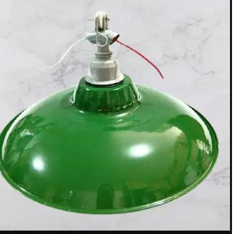 Jual FITTING E27 WD PLASTIK & BESI / CUP HIJAU MINI / Besar / Kap Lampu Satu Set Jalan WD Hijau ...