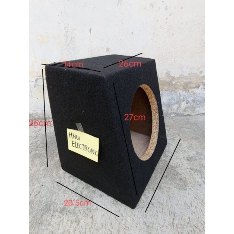 Jual Box speaker subwoofer miring 8" 8 inch 8 in model miring | Shopee ...