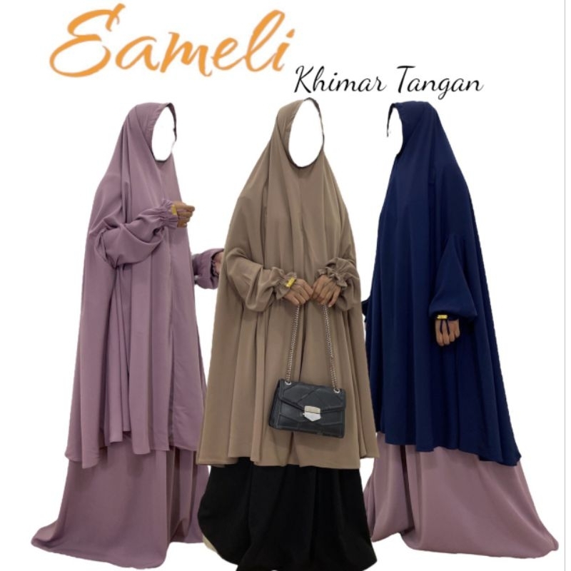 Jual Khimar Tangan Set | Khimar Tangan Set Sirwal Akhwat | Khimar ...