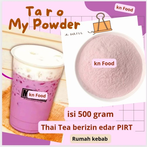 Jual Bubuk Minuman Bubble Drinks Taro 500gr Rasa Taro Bubble Drink ...