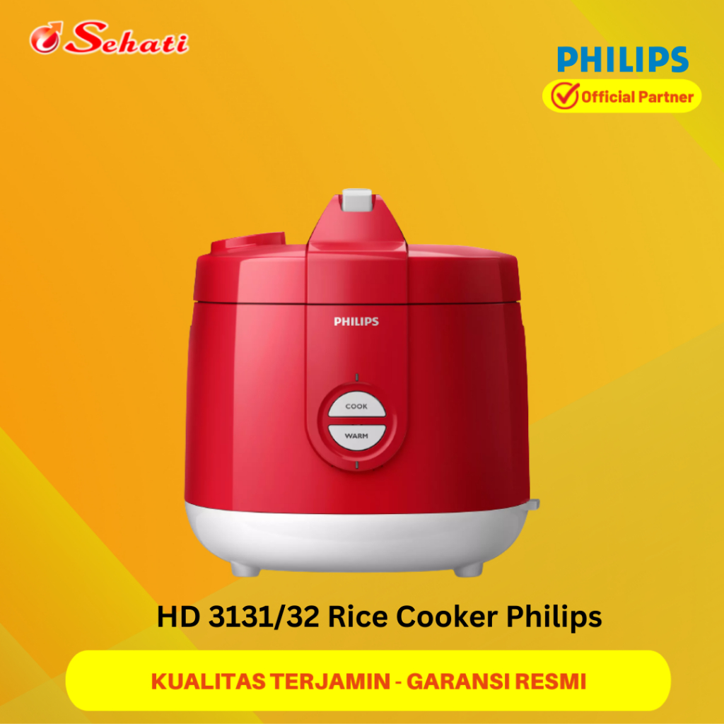 Jual Philips HD 3131 PHILIPS HD3131/32 Daily Collection Rice Cooker ...