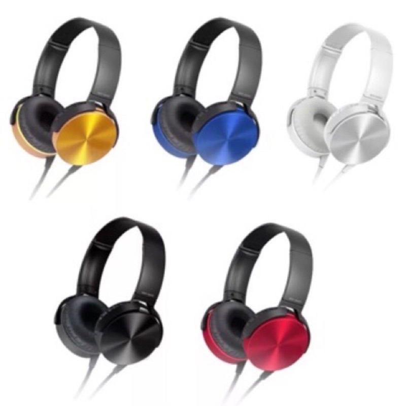 Jual Headset Bando JBL/SAMSUNG/SONY XB450 Stereo + Mic Extra Bass ...